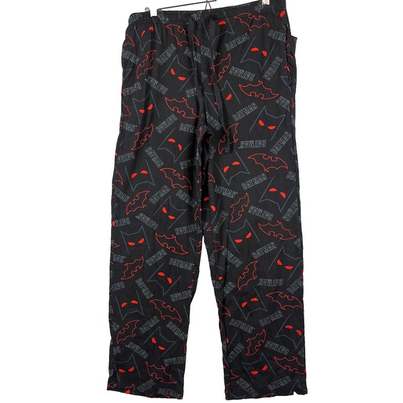 Batman | Intimates & Sleepwear | Mens Batman Logo All Over Print Black ...